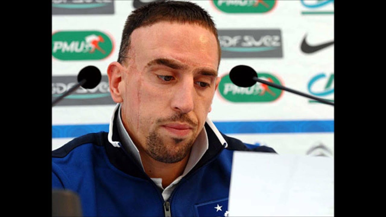 Frank Ribery insulte ouvertement reymond domenech - YouTube