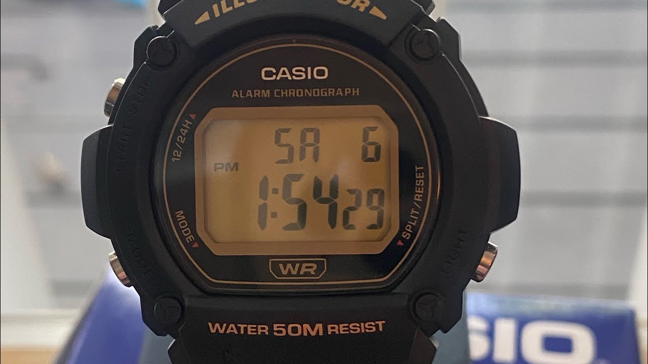 Casio W219H-1A2V Let’s review this awesome affordable daily watch ...