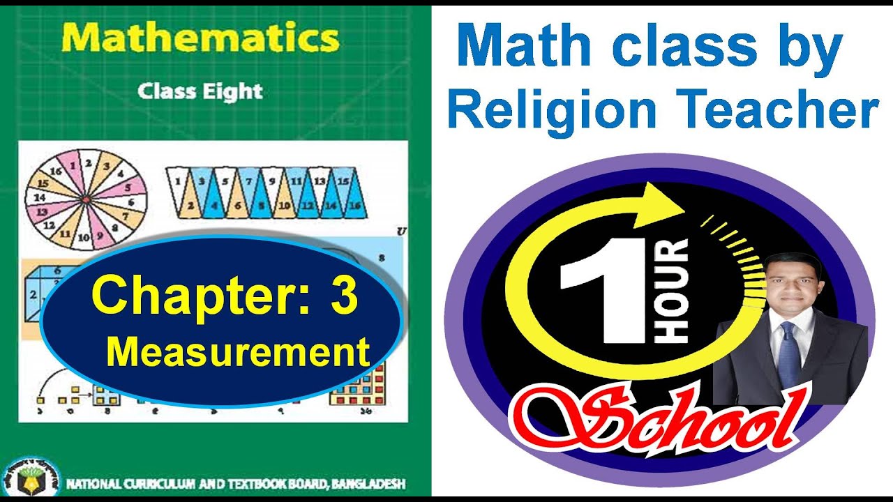Class 8 Math, Chapter 3, Measurement, Part 1, Important information on ...