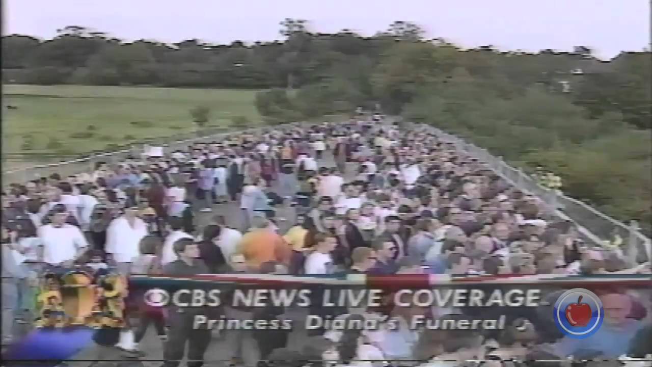 Princess Diana Funeral & Procession | video 11 - YouTube