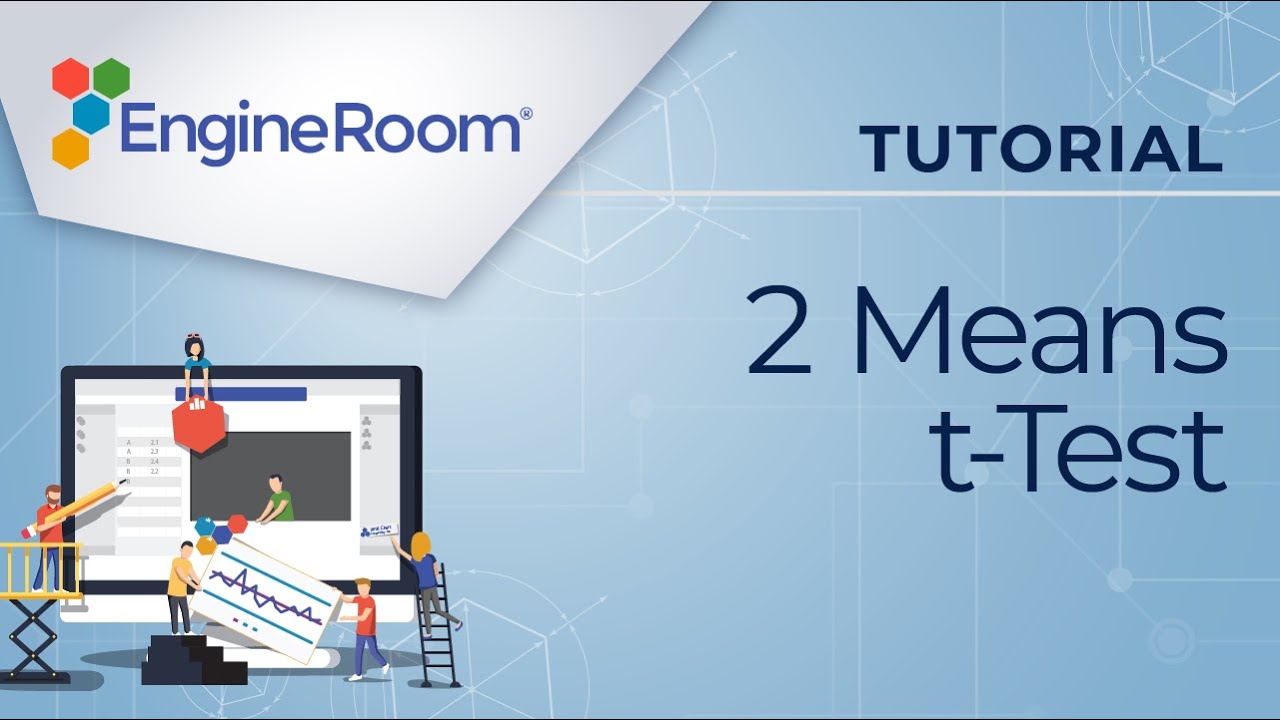 2 Means t-Test Tutorial - YouTube