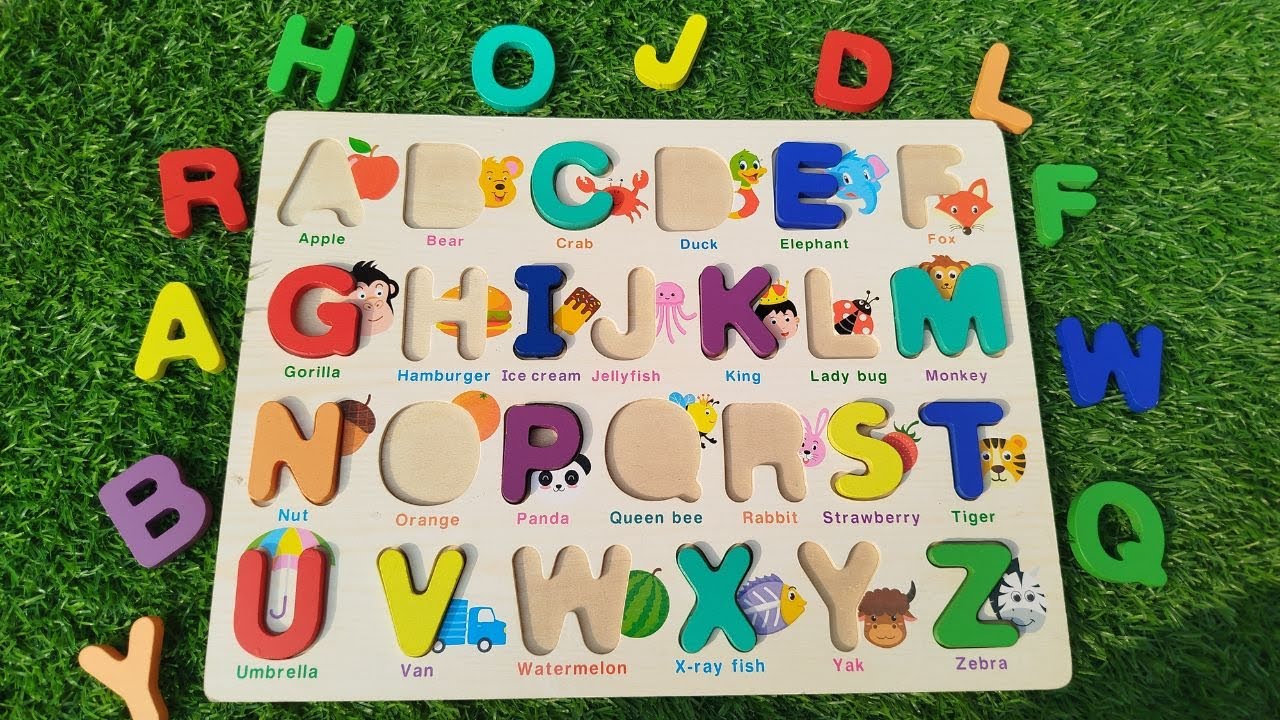 phonics sounds of alphabets, abcd, a b c d e f g, abc phonics puzzle ...