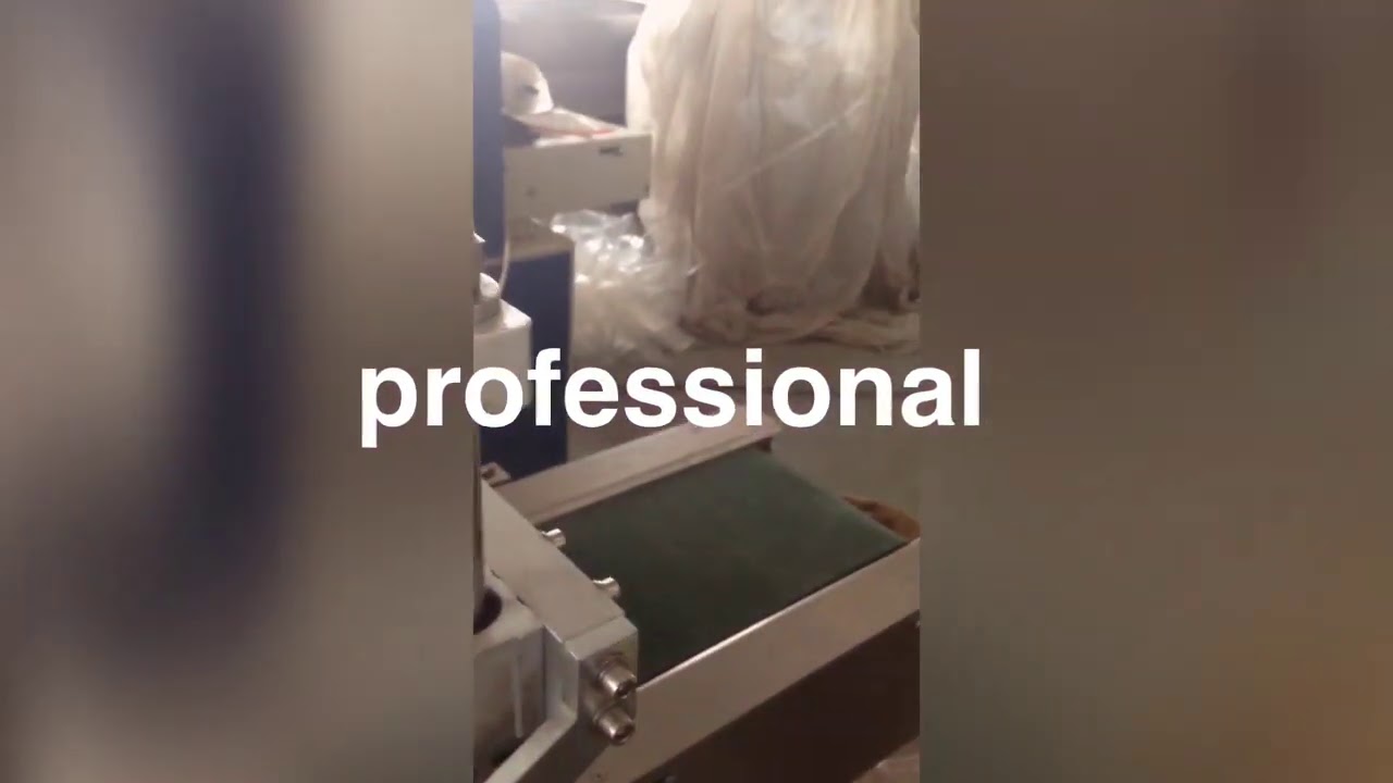 Manual sealing pillow packing machine - YouTube