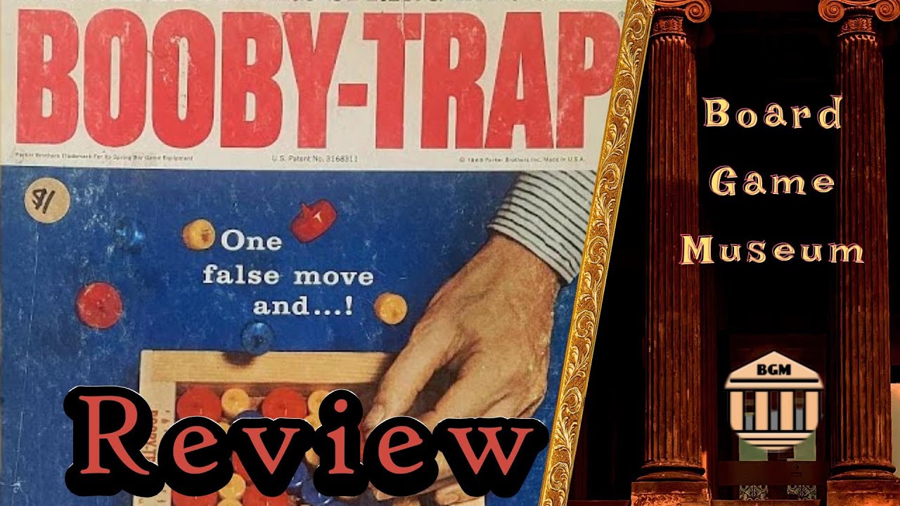 Ep. 330: Booby Trap Board Game Review (Parker Brothers 1965) - YouTube