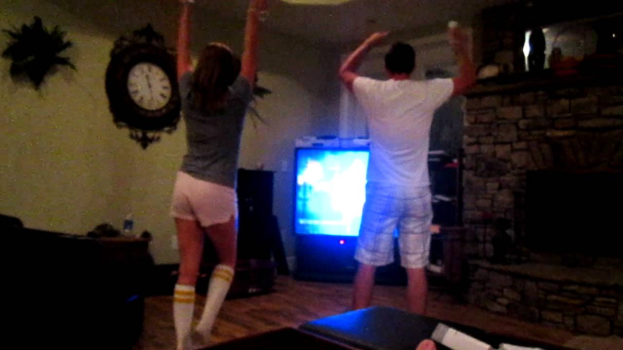 Wii Country line dancing - YouTube