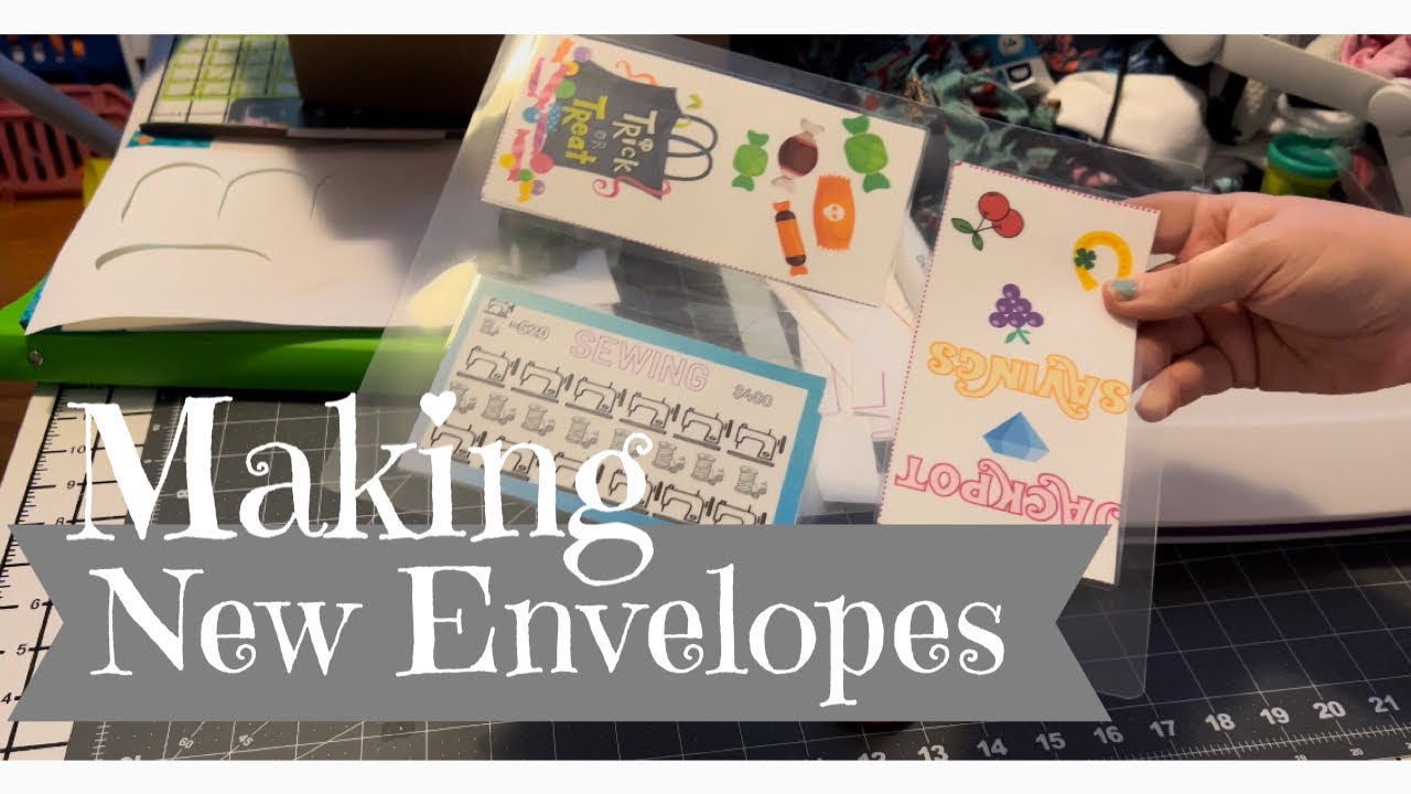 New Envelopes!! Making it Pretty-Updating & Creating New Cash Envelopes ...