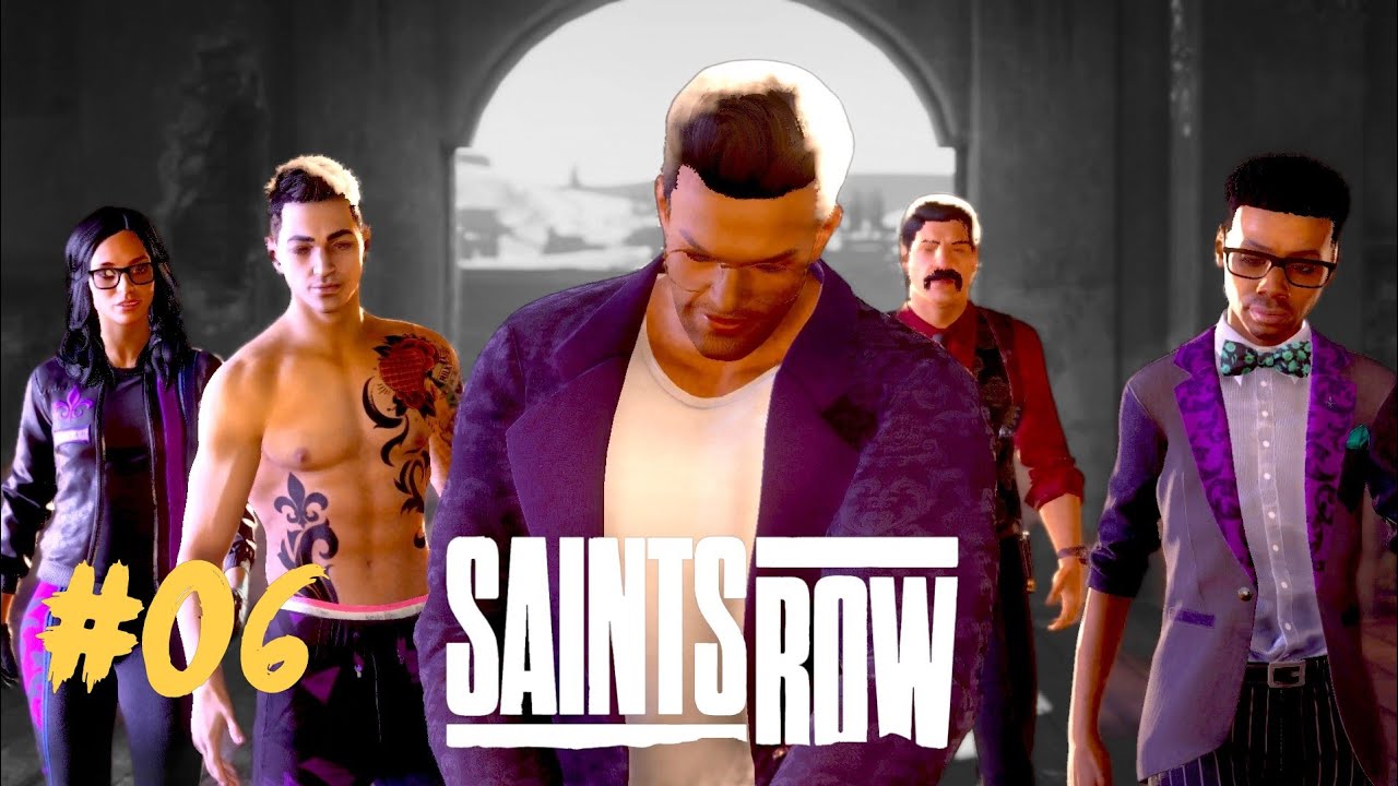 SAINTS ROW Walkthrough Gameplay Part 6 - The Great Train Robbery - YouTube