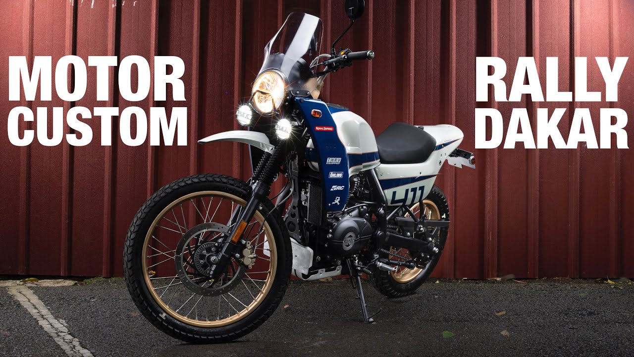 Royal Enfield Himalayan Custom by Thrive - YouTube