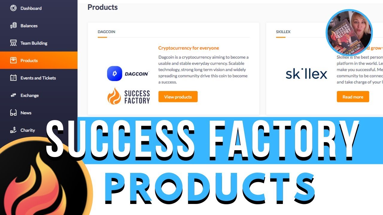 Success Factory Products - Success Factory Tutorial: Part 7 - YouTube