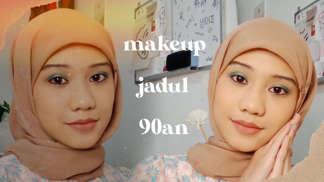 Makeup Jadul 90an 💌 berhasil ga yaa? - YouTube