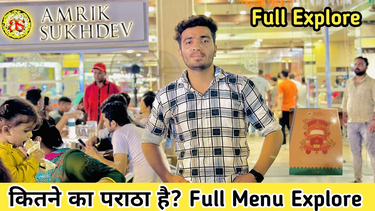 Amrik sukhdev dhaba murthal Vlog | Kitne Ka paratha milta h ? | Menu ...