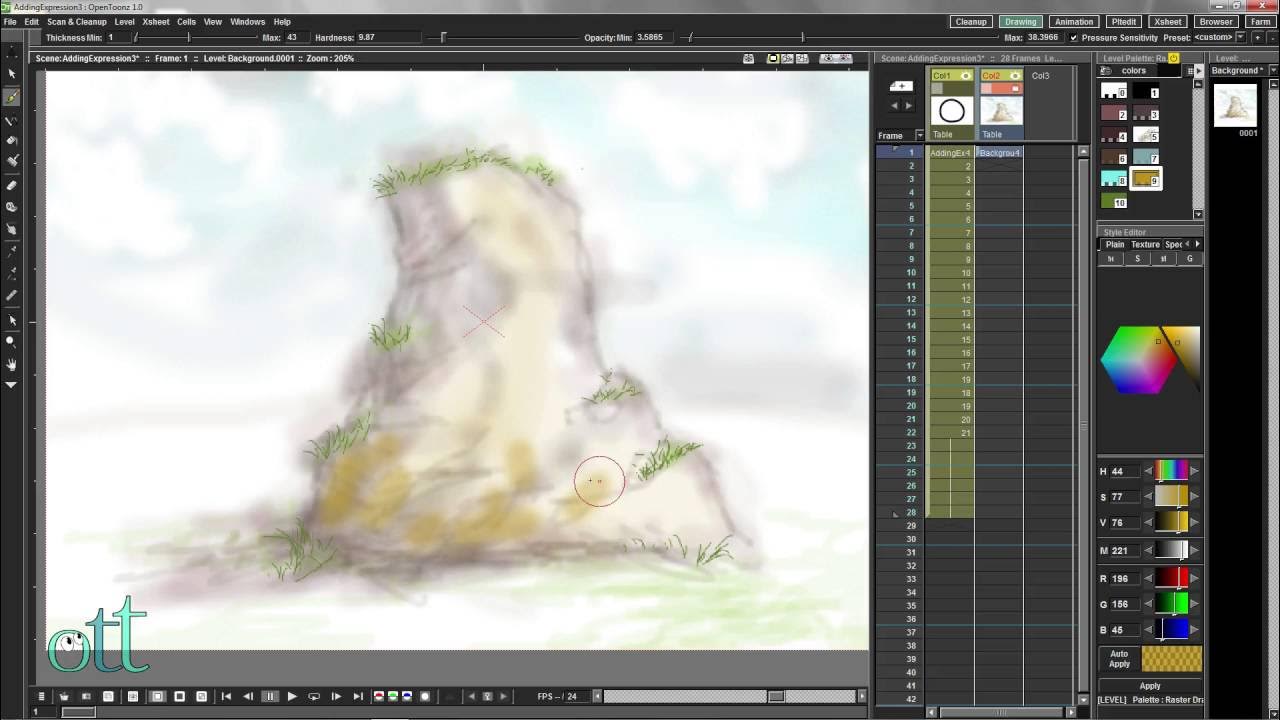 OpenToonz: Adding Expression to Your Animation (Part 3) - YouTube