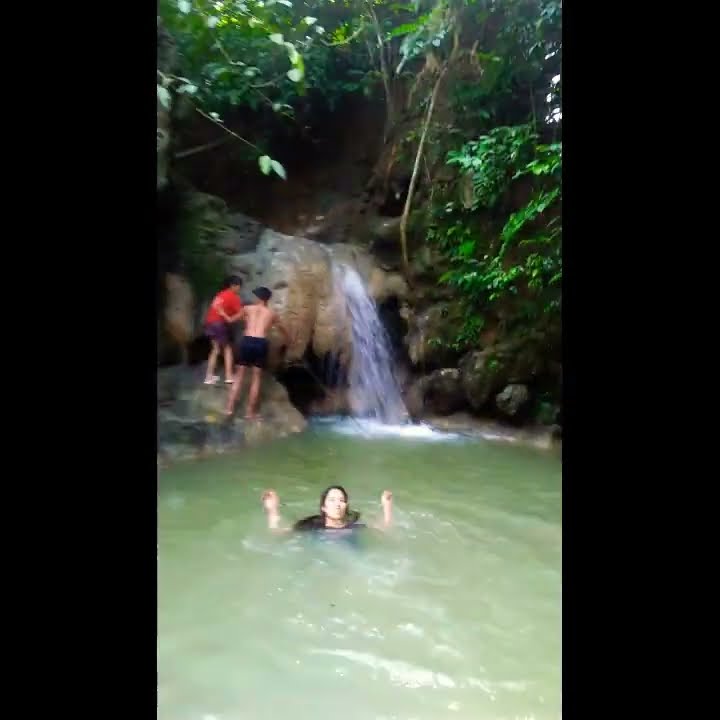 siningkulan falls 😍 lamac pinamungajan cebu 💖 #travel #philippines # ...