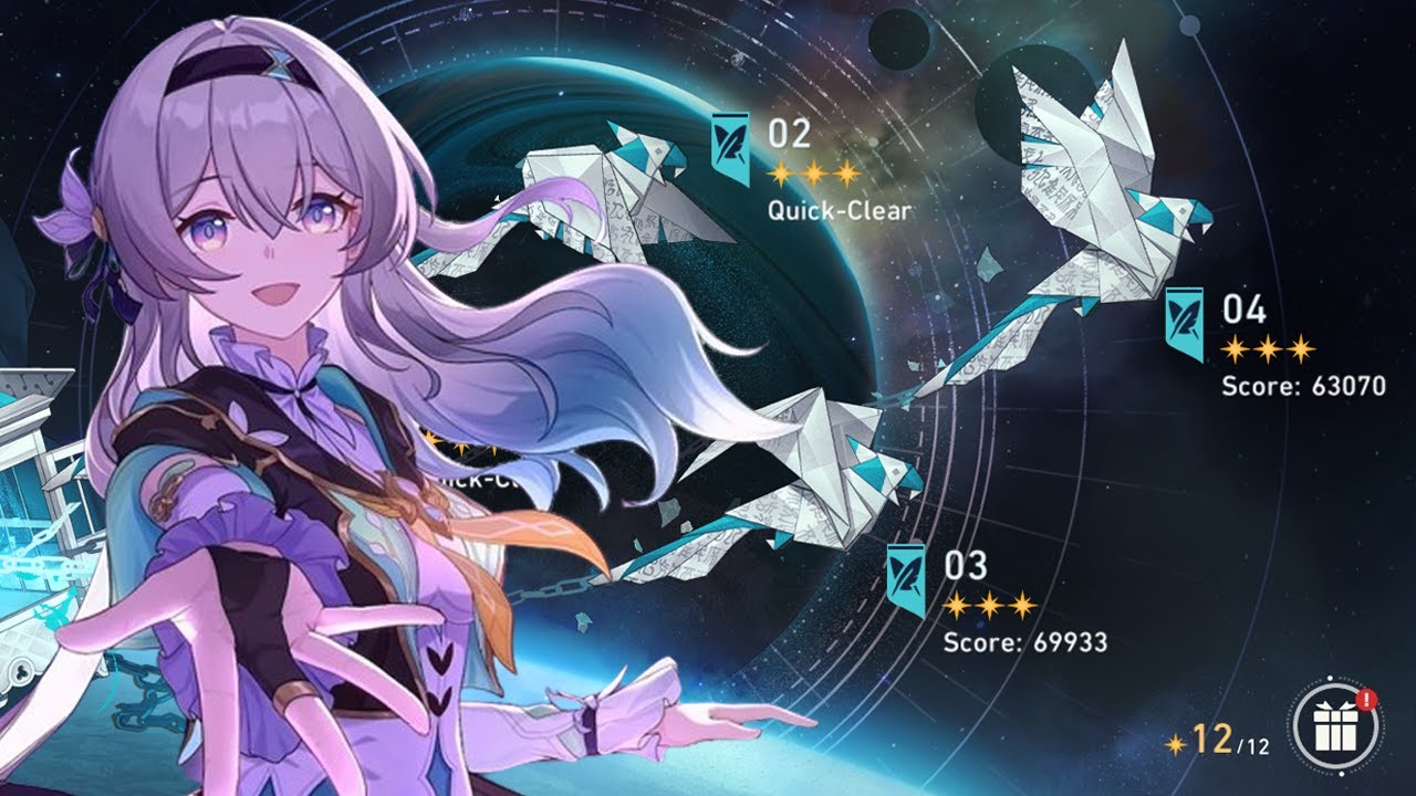 Kafka Team & Firefly Team | 2.3 Pure Fiction 4 | 3 Stars | Honkai: Star ...