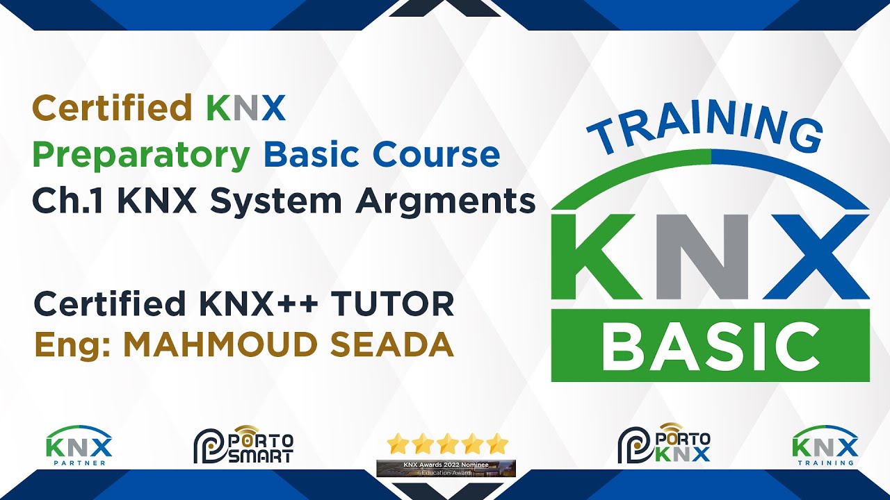 Ch1 KNX System Arguments "KNX Basic Course" - YouTube