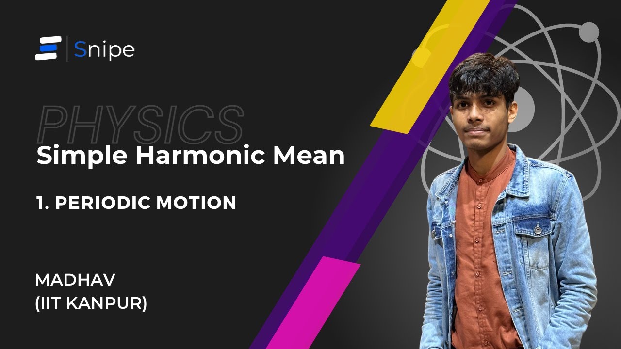 Periodic Motion | Simple Harmonic Motion | JEE, CBSE - YouTube