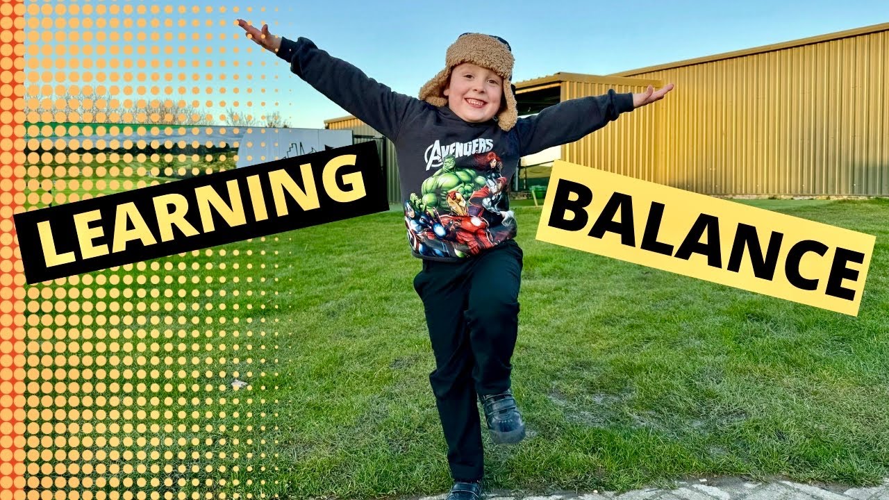 Learning balance - YouTube