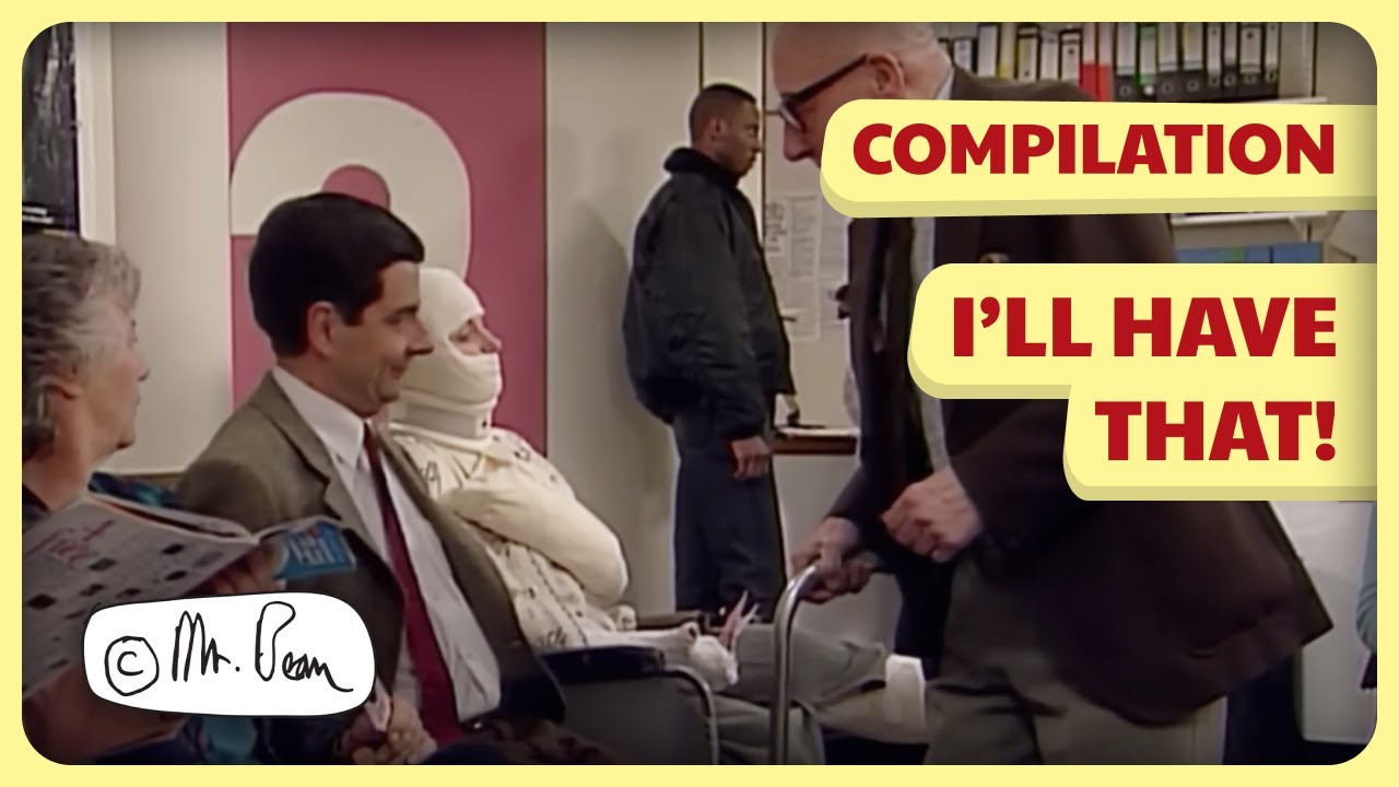 Bean's Seat Scuffle... & More | Compilation | Classic Mr Bean - YouTube