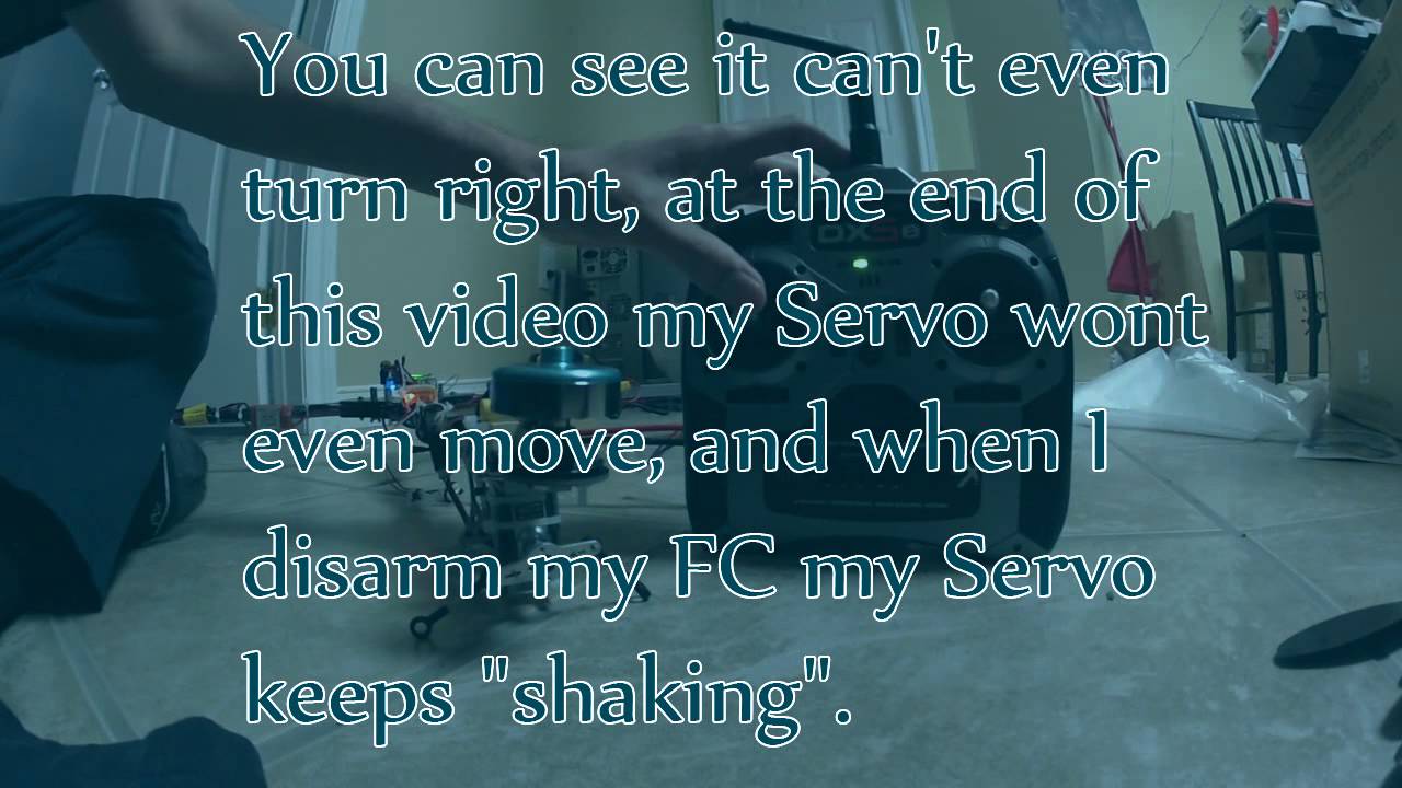 Tricopter Servo Problems - YouTube