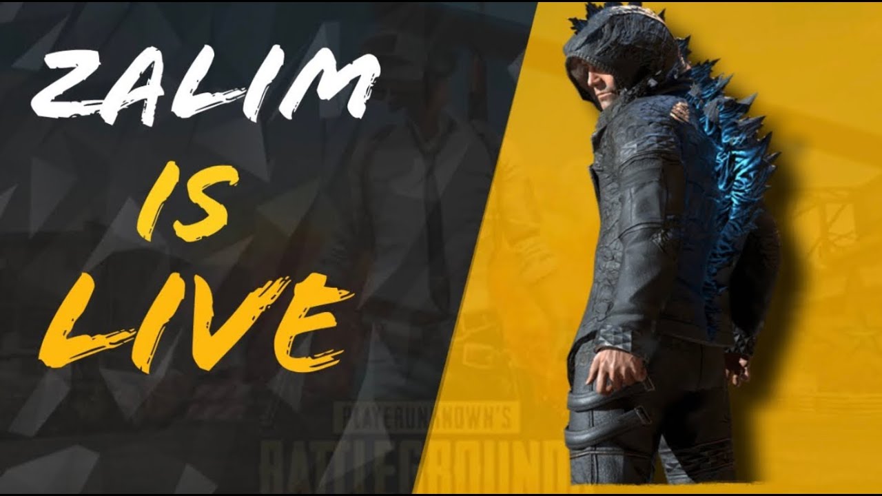 ZALIM is Live | PUBG MOBILE | Live Streaming | Tapa tap chicken dinner ...