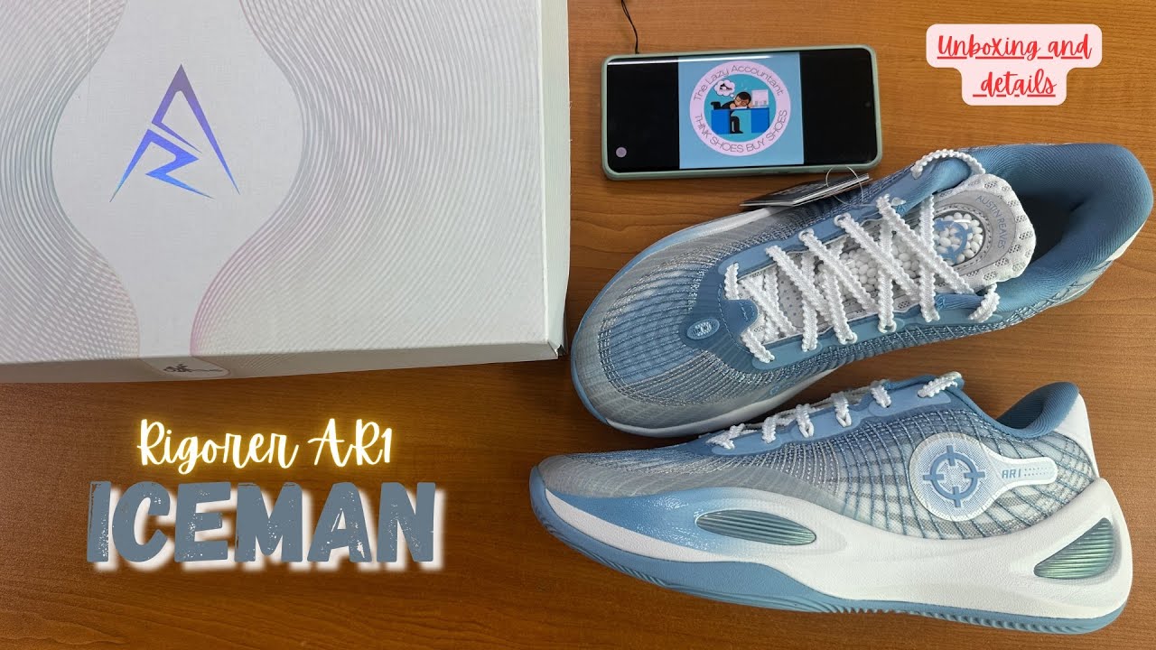 The Rigorer AR1 ‘ICEMAN’ so cold!! #unboxing #basketballshoes #review # ...