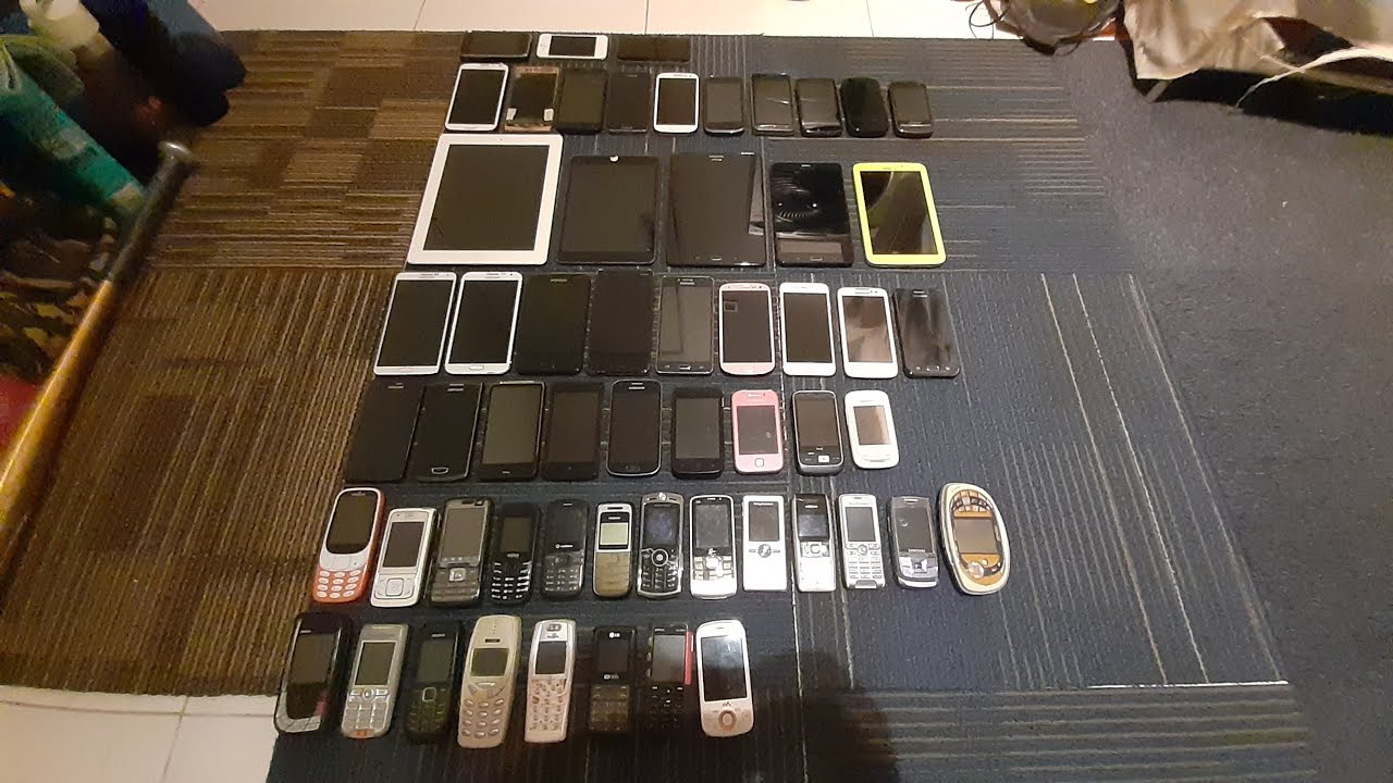 My phone collection 2019 - YouTube