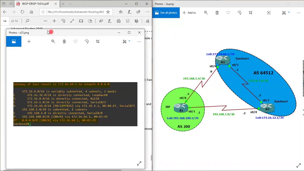 BGP LAB3 Step 10 (Arabic) - YouTube