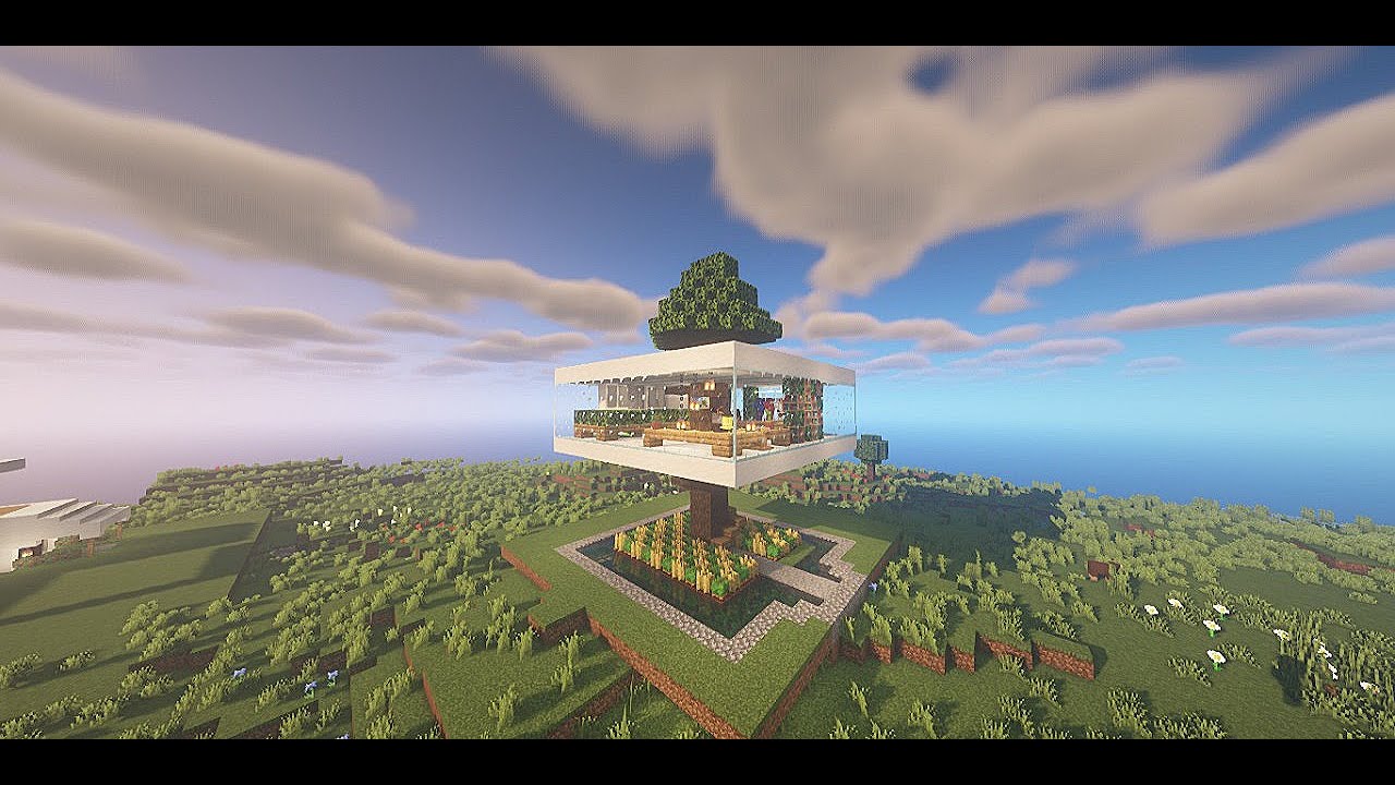Tree House🌲🏠 | BSL shader | [Minecraft] | #5 - YouTube