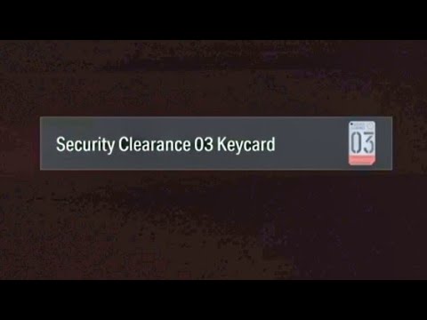 Security Clearance 03 Keycard Location | Walkthrough Gameplay | Alan ...