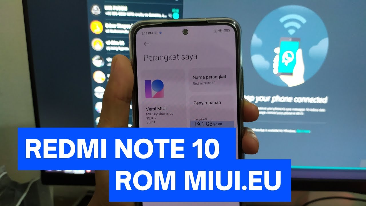 CUSTOM ROM MIUI.EU MULTI LANGUAGE REDMI NOTE 10 MOJITO/SUNNY FLASH VIA ...