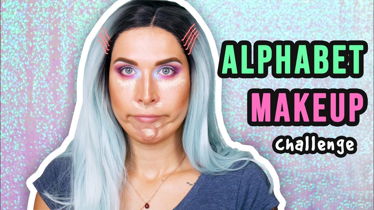 ♦ Alphabet Makeup CHALLENGE! 😂 ♦ Agnieszka Grzelak Beauty - YouTube