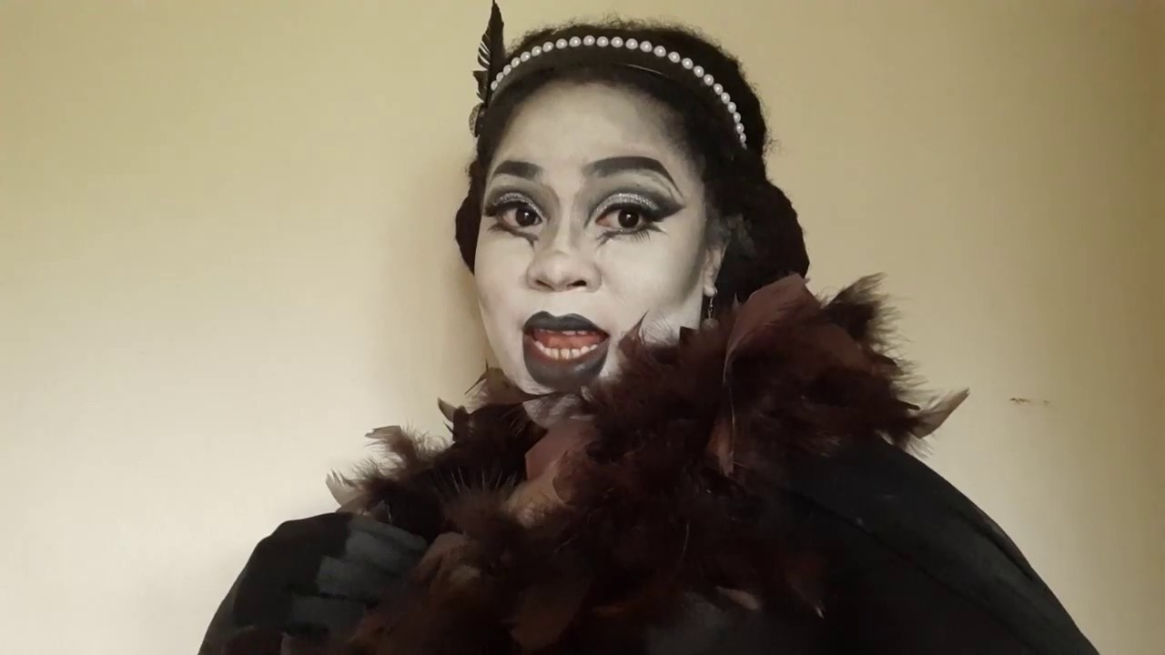 Silver Screen Starlet (illusion Makeup) - YouTube