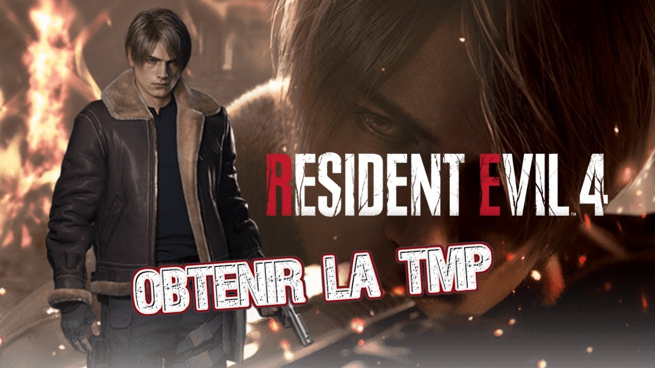 OBTENIR LE TMP dans la démo de RESIDENT EVIL 4 REMAKE - YouTube