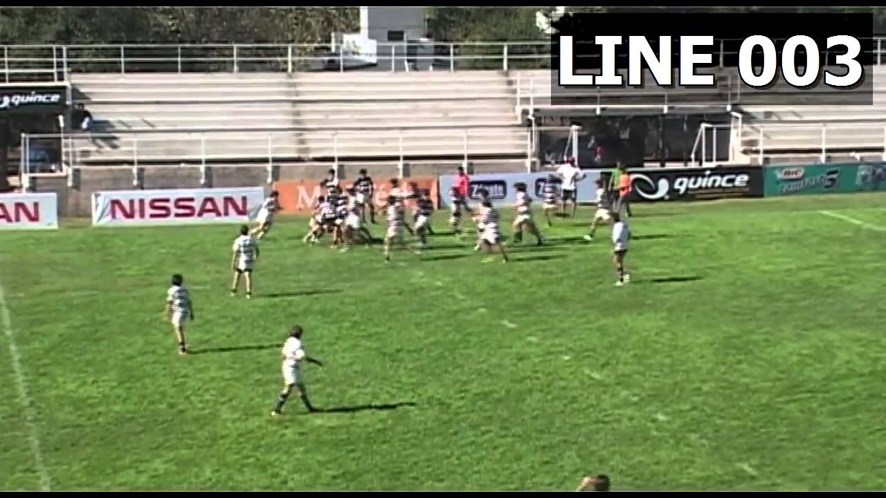2013 M14 Tala Tucuman Lawn scrum y line - YouTube