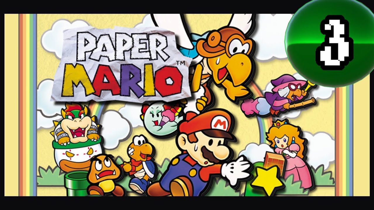 Paper Mario [N64 via NSO] -- PART 3 -- Goombario - YouTube
