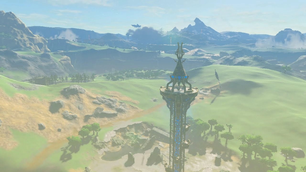 (16) Central Hyrule Explored! Outskirt Stable + Double Shrines: Zelda ...