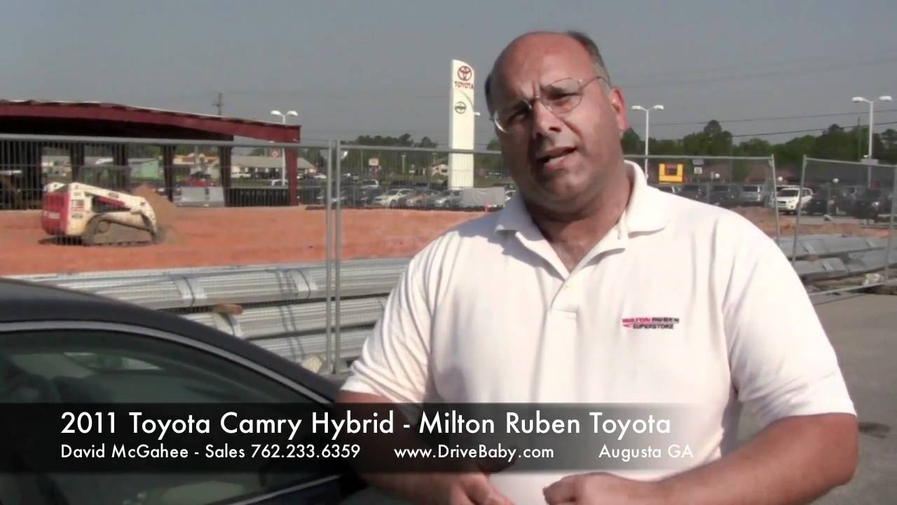 2011 Toyota Camry Hybrid - Milton Ruben Toyota Augusta GA - YouTube