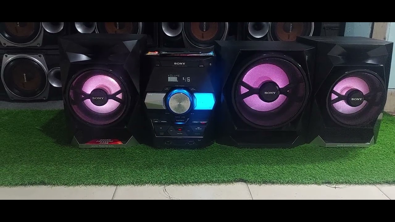 SONY MHC-GPX555 . 19800 P.M.P.O WATTS - YouTube