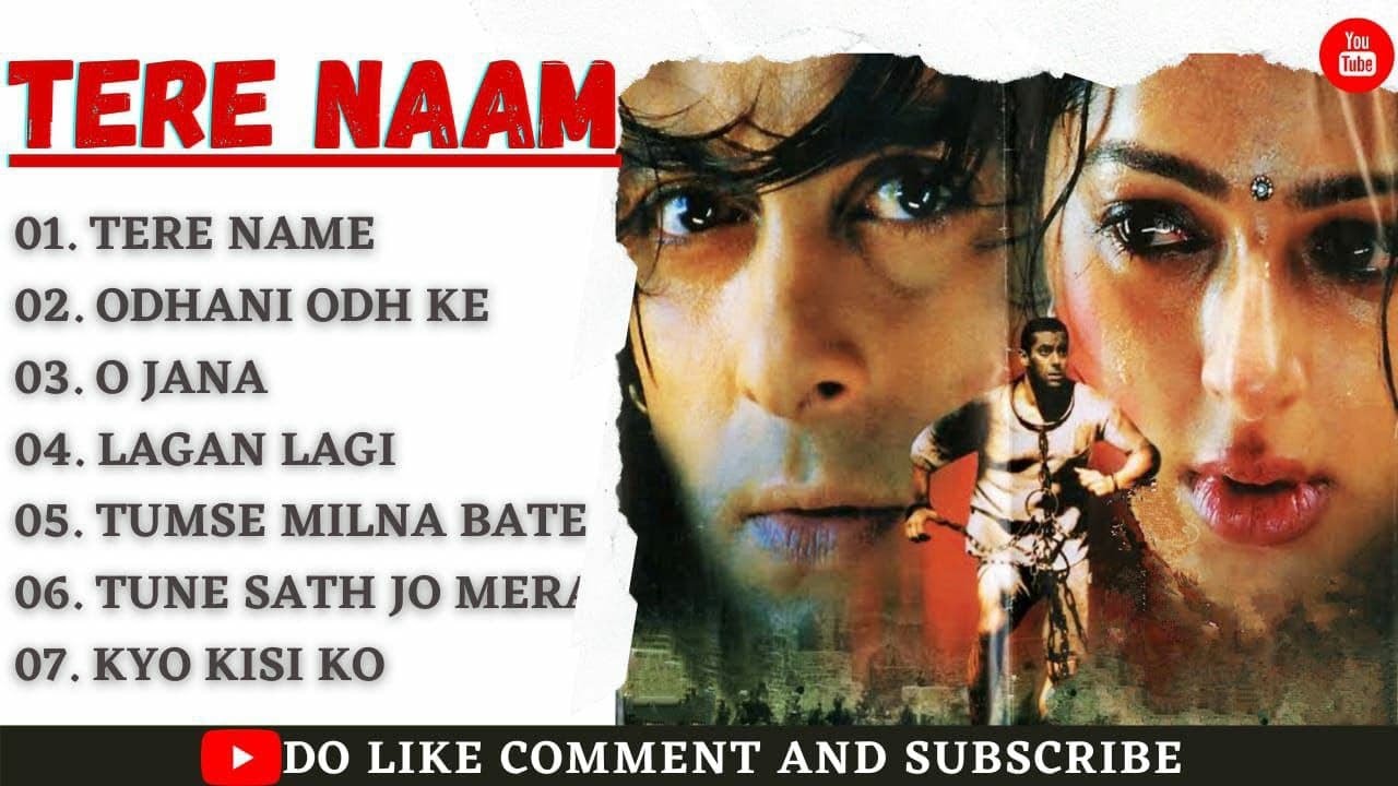 Tere Naam Movie All Songs Salman Khan Bhumika Chawla Romantic