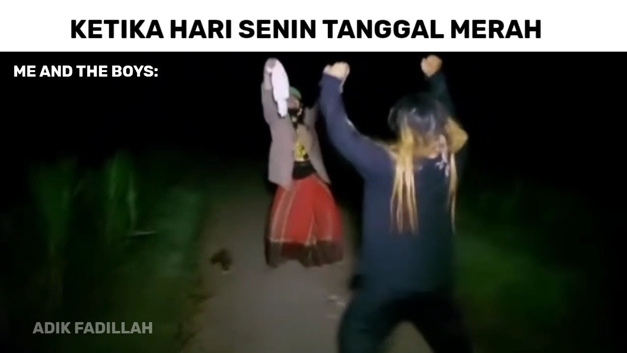 Ketika Senin Tanggal Merah... (Meme Gus Samsudin Joget) - YouTube