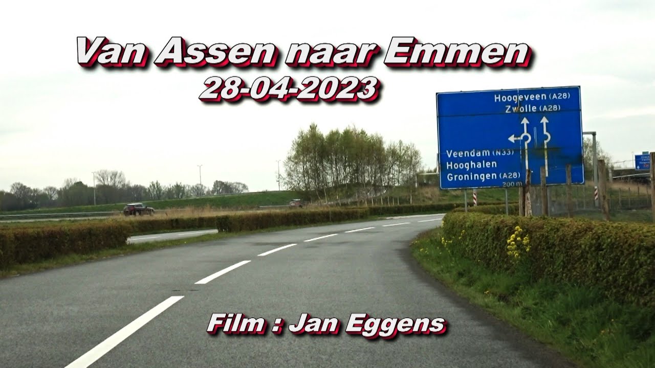 Van Assen naar Emmen 28 04 2023 - YouTube