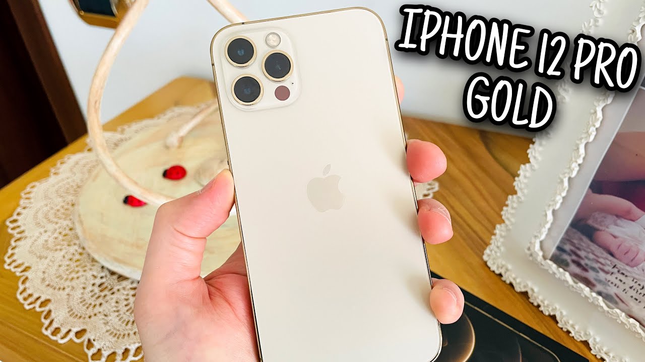 iPhone 12 PRO GOLD - unboxing - YouTube