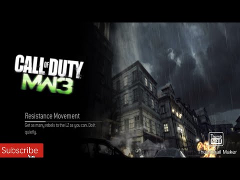 CALL OF DUTY MW3 |RESISTANCE MOVEMENT - YouTube