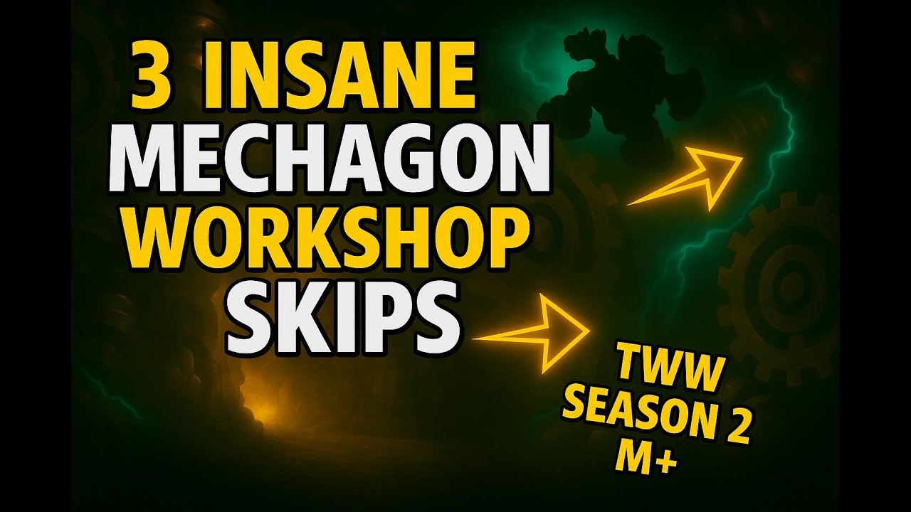 3 Insane Mechagon Workshop Skips - TWW Season 2 M+ - YouTube