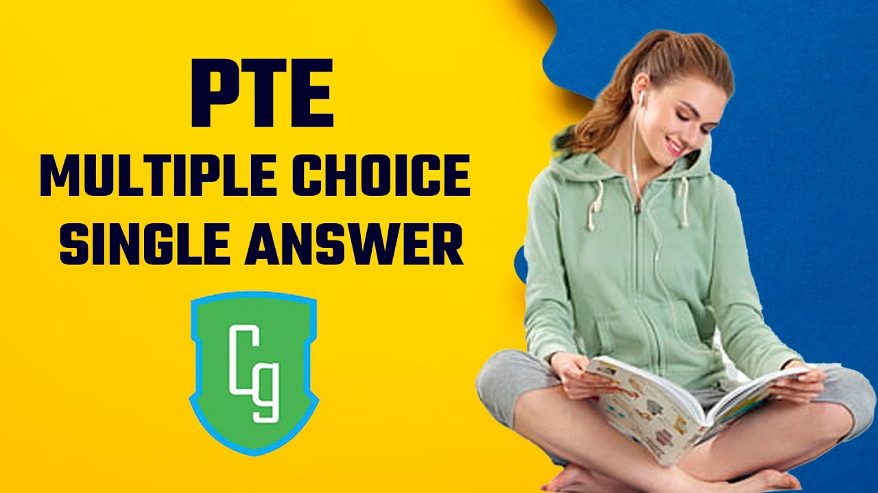 PTE || Reading|| Multiple Choice Single Answer - YouTube