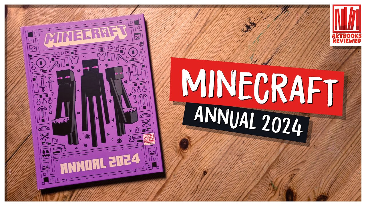 Minecraft Annual 2024 #minecraft #bookreview #gaming - YouTube