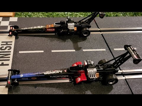 “Ultimate Slot-car Drag Battle! Fly Cars & Dragsters Tear Up the Track ...