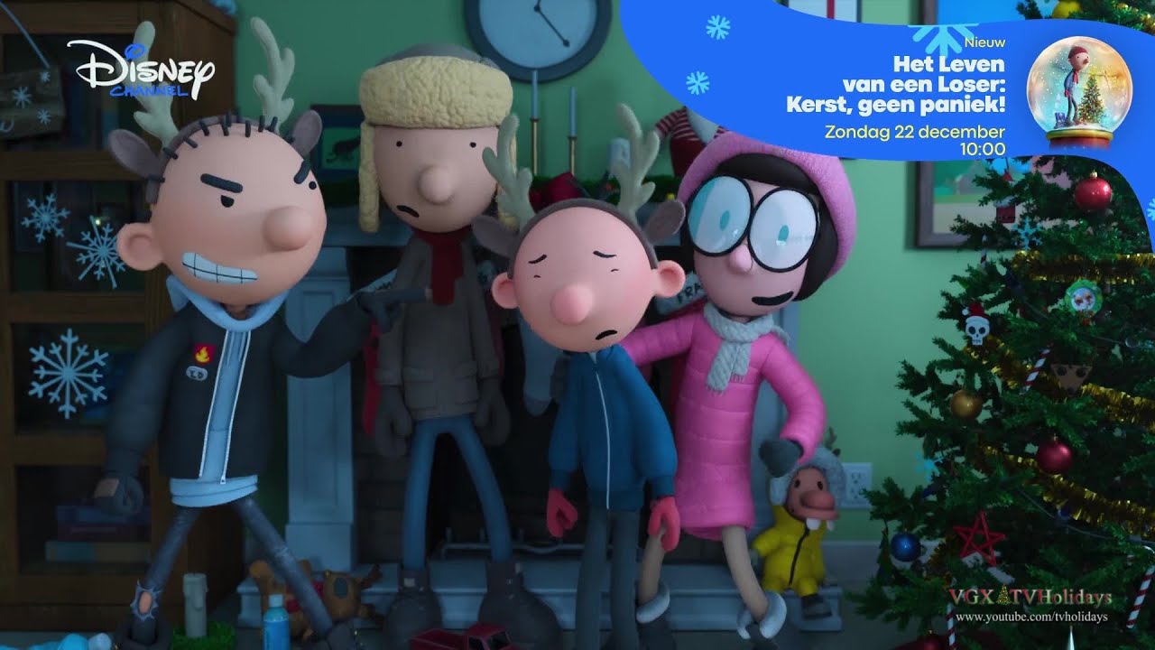 Disney Channel HD Netherland Diary of a Wimpy Kid Christmas Advert 2024 ...