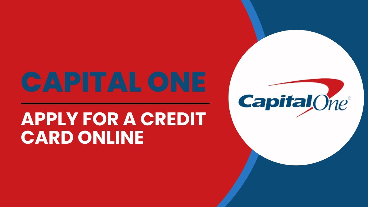 (Capital One) How To Apply For A Credit Card Online - YouTube