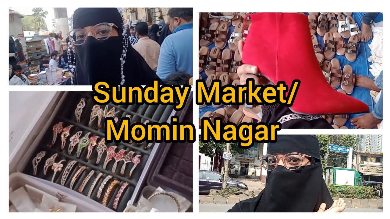 Let's explore Sunday Market / Momin Nagar in Jogeshwari #mantasha_shaikh_1402 - YouTube